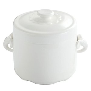 Hemoton Stew Pot Small Ceramic Stew Pot Miso Soup Bowl With Lid Chinese Style Bowl For Birds Nest Tonic Noodle Soup Salad Pasta - 9.3Oz(275ml)