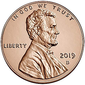 2019 Various Mint Marks Lincoln Shield 2019 S,P,D Lincoln Shield Cents S Proof and P,D Uncirculated All 3 Coins Uncirculated