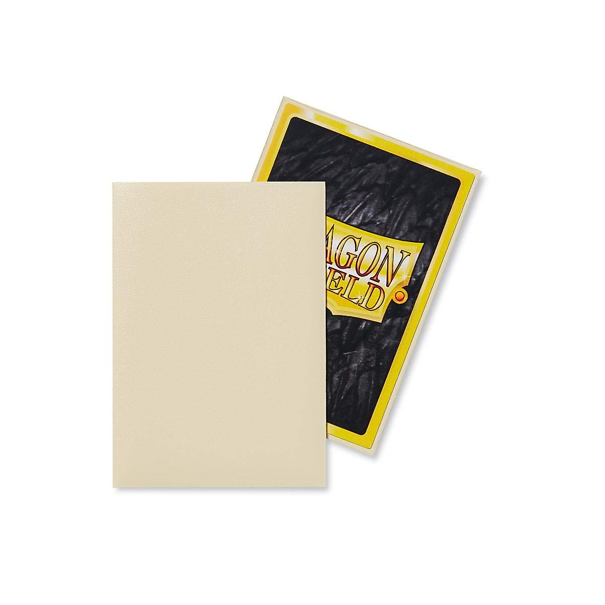 Dragon Shield Bundle: 2 Packs of 60 Count Japanese Size Mini Matte Card Sleeves - Matte Ivory