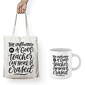 I'M A TEACHER, WHAT'S YOUR SUPERPOWER? - Teacher's CANVAS TOTE - GREAT TEACHER APPRECIATION GIFT!
