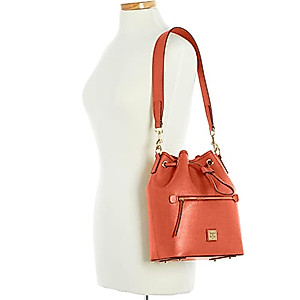 Dooney & Bourke Saffiano Drawstring Shoulder Bag