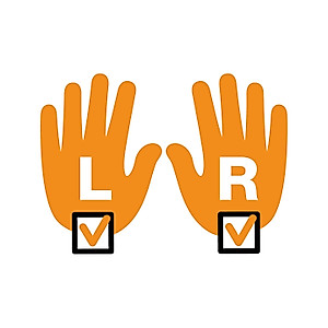 Fiskars Embroidery Curved, Length: 10 cm, For Right- and Left-handed Users, Stainless Steel Blade/Plastic Handles, Orange, Classic, 1005144