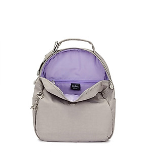 Kipling Women's Medium Backpack, Grey Gris Ja23, 10.3''L x 15''H x 4.3''D