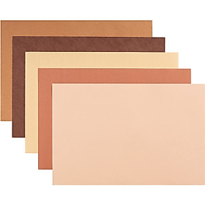 Prang (Formerly SunWorks) Shades of Me Construction Paper, 5 Assorted Skin Tone Colors, 12" x 18", 50 Sheets