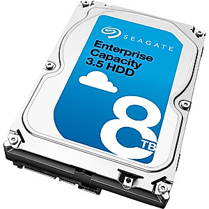 Seagate ST8000NM0065 Internal Hard Drive 3.5" 8 TB SATA Black
