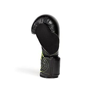 Everlast ProTex Boxing Fight Gloves Black/Green (12oz)
