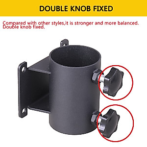 VANROUG Heavy Duty Patio Umbrella Holder,Patio Umbrella Stand Umbrella Clamp Mount Bracket for Deck Railing, Mount to Deck, Fences ,Balcony or Outdoor Courtyard etc... (2)