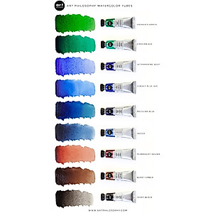 Art Philosophy® Artist Grade Watercolor Tubes Permanent Yellow Orange