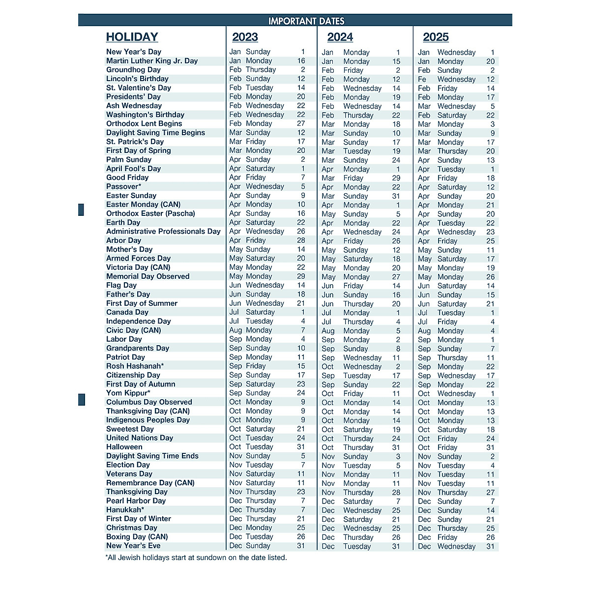 House of Doolittle Recycled Professional Weekly Planner, 15-Minute Appts, 11 x 8.5, Black Wirebound Soft Cover, 12-Month (Jan to Dec): 2023