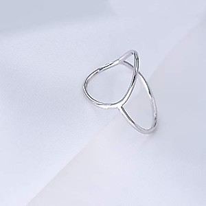 LEMON GRASS Gold Vermeil Open Circle Ring in Sterling Silver Size 9