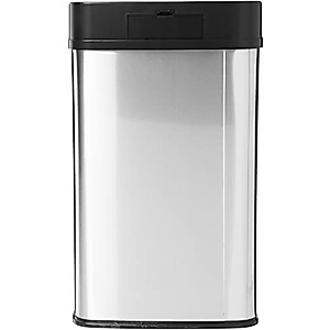 Ninestars DZT-50-28GD 13.2 Gallons / 50 Liters, Gold, Stainless Steel, Motion Sensor Trash Can