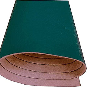 Faux Leather Fabric Calf Jade (1 yard)