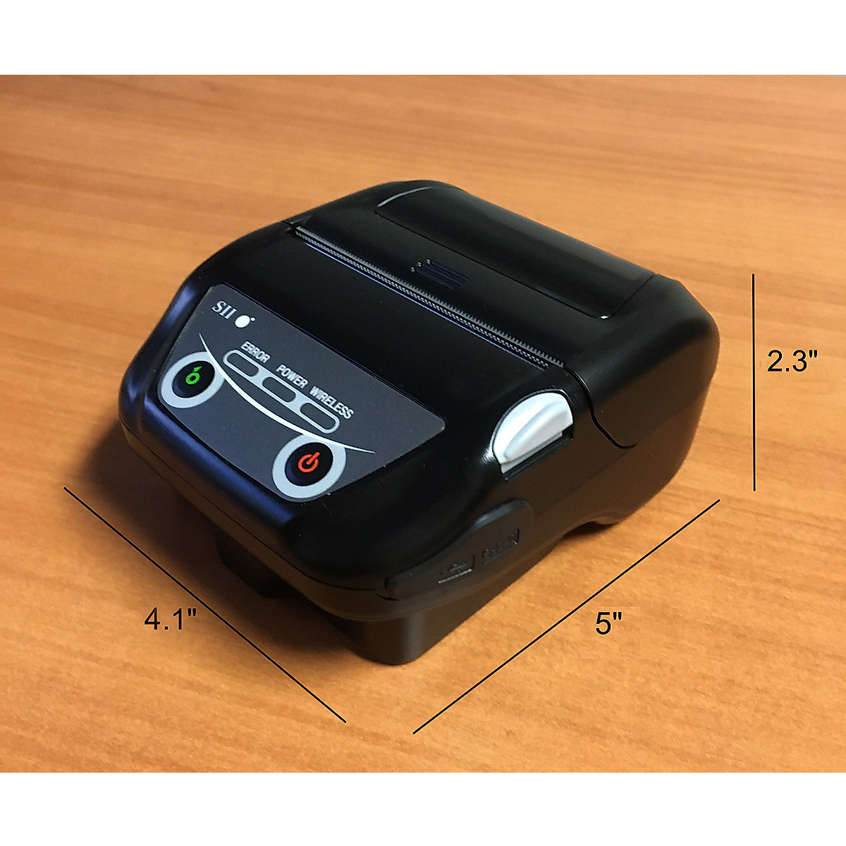 Seiko Printer MP-B30-B02JK1-E9 Compact Mobile Thermal Printer Bluetooth Interface