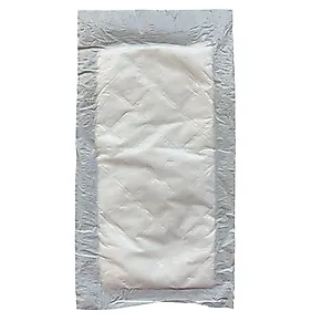 Absorbent Meat Pads Fish and Poultry Foam Tray Pads 40 Grams 4" x 7" (White, 100)
