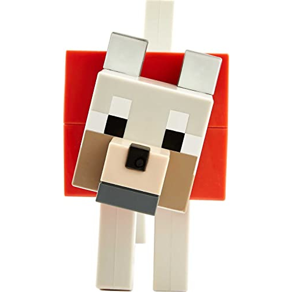 Mattel Minecraft Fusion Wolf Figure Craft-a-Figure Set, Build Your Own Minecraft Character to Play with, Trade and Collect, Toy for Kids Ages 6 Years and Older