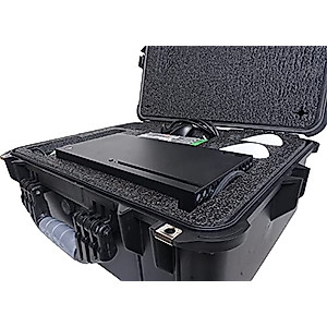 Case Club Carrying Case Fits Xbox Series X/S with Headset Storage-Hard Shell Travel Case for Xbox Series X or S Console, Headset, Controllers, Games & Accessories. Heavy Duty Waterproof Transport Case