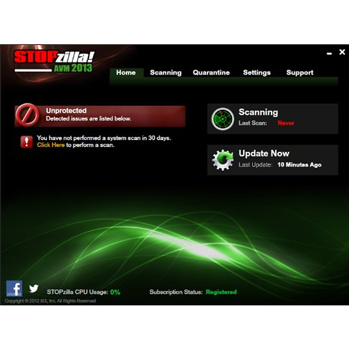 Stopzilla AVM 2013 [Anti-Virus, Anti-Malware, Anti-Spyware]