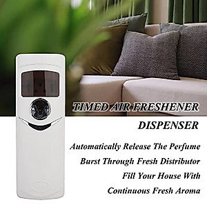 Air Fresher Dispenser, Electric Aroma Dispenser, Desktop 4 Time Settings Wall Mounted for Office Bedroom Home Livingroom