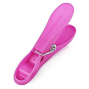 32 Plastic Clothespins with 6 Bright Assorted Colors