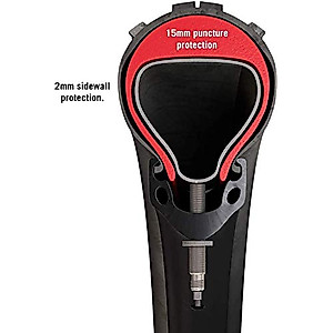 Tannus ARMOUR Tire Insert, No Flat Bicycle Tire Inserts, Puncture Proof Bike Tube Protector, Stops Flats from Thorns and Goatheads (26" 1.95-2.5")