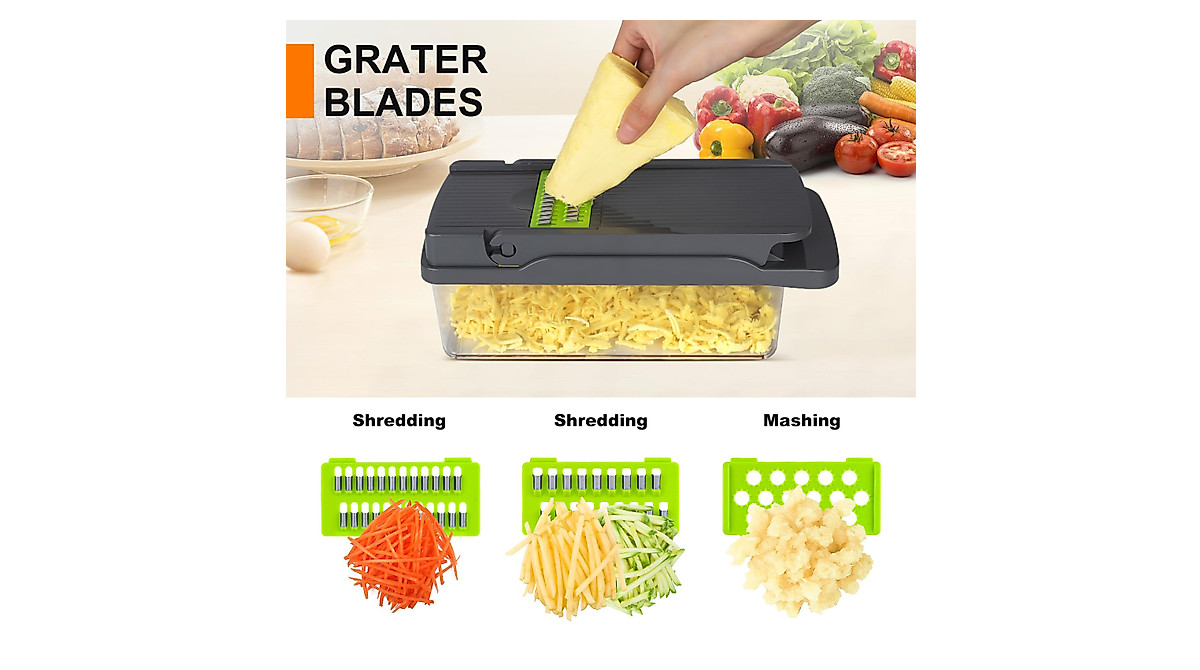 Pro 12 in 1 Vegetable Chopper for Effortless Cooking