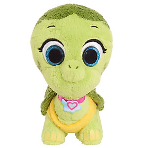 Disney Junior T.O.T.S. Tellulah the Turtle, 6-inch Bean Plush Stuffed Animal, Super Soft Plush