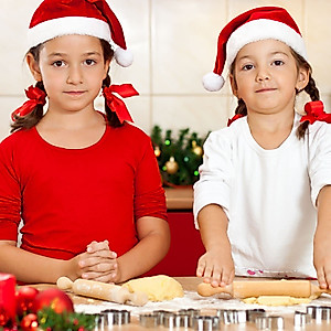 KAISHANE Gnome Cookie Cutter Shapes for Baking Stainless Steel Christmas Biscuit/Pastry Cutters for Xmas/Holiday