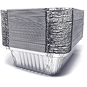 ZEDVY (20 Pack) Drip Pans Compatible with Napoleon BBQ Grills 62007 Grease Tray Prestige I, Prestige II, Prestige V, Prestige PRO, Rogue, Mirage, and Ultra Chef l Disposable Aluminum Foil Replacement