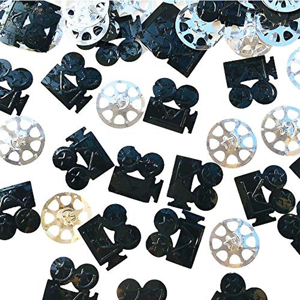 Party Table Decoration Confetti Sprinkles or DIY for Wedding Birthday Bday Baby Shower Engagement Bachelorette Party Supplies (Camera)