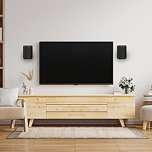 ONE, ONE SL & Play:1 Wall Mount Bracket, Black, Compatible with Sonos ONE, ONE SL & PLAY1 Speaker