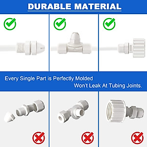 Pool Slide Water Tubing Kit, Spray Hose Kit/Parts for Inground Pool Slide, Swimming Pool Slide Water Sprayer