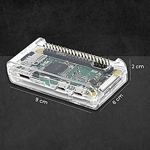 SB Premium Clear Case for Raspberry Pi Zero and Raspberry Pi Zero W Open Closed 2 in 1 Access to All Ports