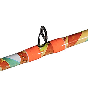 ProFISHiency: 7' 6" Heavy Action Casting Rod | 30-Ton Carbon Blank | Fuji Reel Seat & Premium Cork Handle