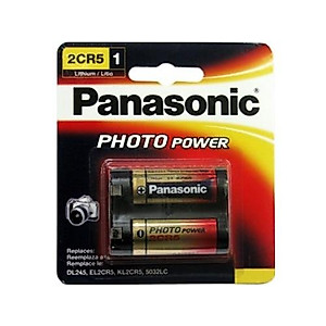 Panasonic 2CR5 6 Volt Lithium Battery (245, DL245, EL2CR5)