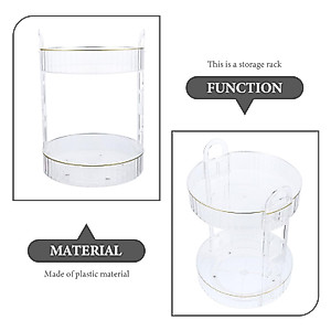 Kichvoe storage shelves make up Phnom Penh necklace holder spices organizer dresser bracelet hair products skincare organizers dressing table turntable jewelry lotion