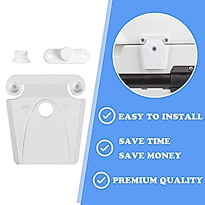 Cooler Latch Posts and Screws for Igloo,Replacement Igloo Cooler High Strength Cooler Latch,Cooler Plastic Latchs Set,Igloo Cooler Latch Replacement Kit,Set of 2