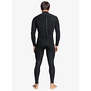 Quiksilver Mens Everyday Sessions 3/2 Back Zip Wetsuit - Black | Small