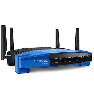 Linksys AC1900 Dual Band Open Source WiFi Wireless Router (WRT1900AC) Renewed