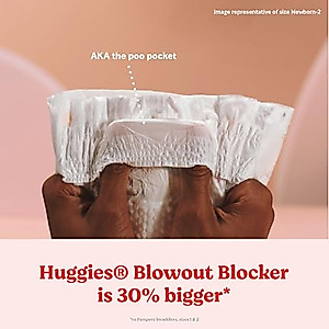 Huggies Size 2 Diapers, Little Snugglers Baby Diapers, Size 2 (12-18 lbs), 29 Count