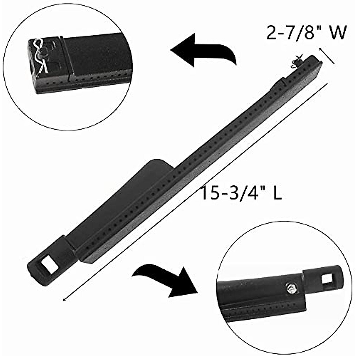 BBQ-PLUS Grill Parts for Bull Angus 47629 47628, Outlaw 26038,26039, Steer Premium 69008,69009, Lonestar Select 87048,87049, and Cal Flame G4 P4, Bull Grill Parts 16520 16521 16631 16670