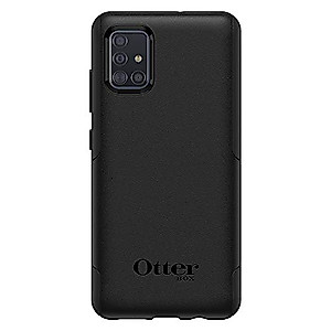 OtterBox Samsung Galaxy A51 (4G ONLY, Not compatible with any 5G device) Commuter Series Lite Case - BLACK, slim & tough, pocket-friendly, with open access to ports and speakers (no port covers),