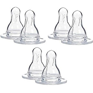 Dr. Brown's Silicone Nipple - Level 1 - 6 Pk