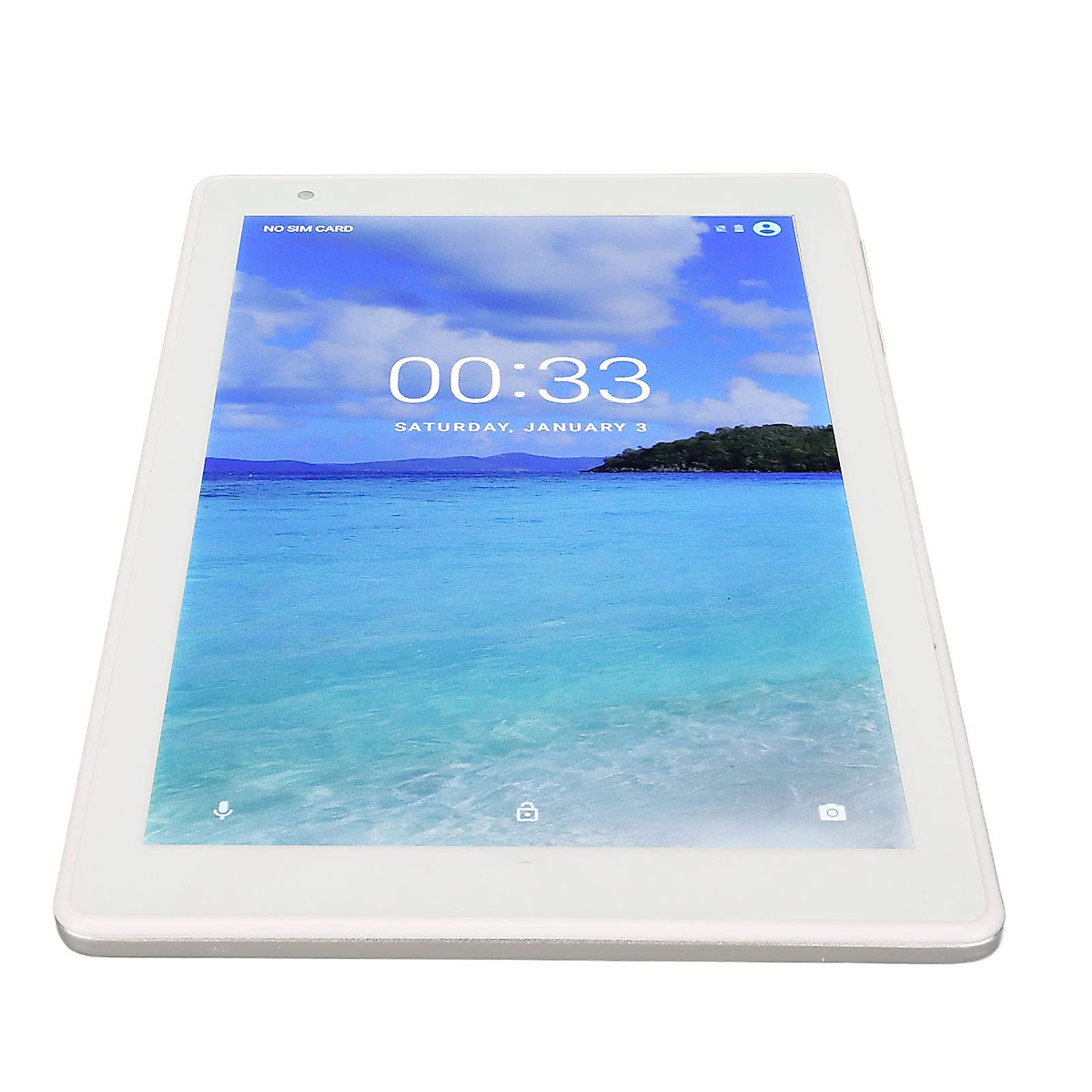 DAUZ 8.1 Inch Tablet, 100-240V 4GB RAM 64GB ROM Calling Tablet 2.4G 5G WiFi 720x1280 Resolution 2MP Front 5MP Rear for Watching for Android 10 (US Plug)