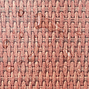 Yifely Light Brown Weave Wood Grain Furniture Paper Self-Adhesive Shelf Liner Door Sticker 17.7 Inch by 9.8 Feet