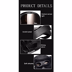 Led Mask With Programmable,Costume Bluetooth Face Mask, Light Up Scream Halloween Cosplay Masquerade For Adults(Rechargeable)