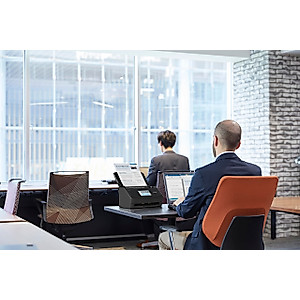 Fujitsu ScanSnap iX1600 Wireless or USB High-Speed Cloud Enabled Document, Photo & Receipt Scanner with Large Touchscreen and Auto Document Feeder for Mac or PC, Black