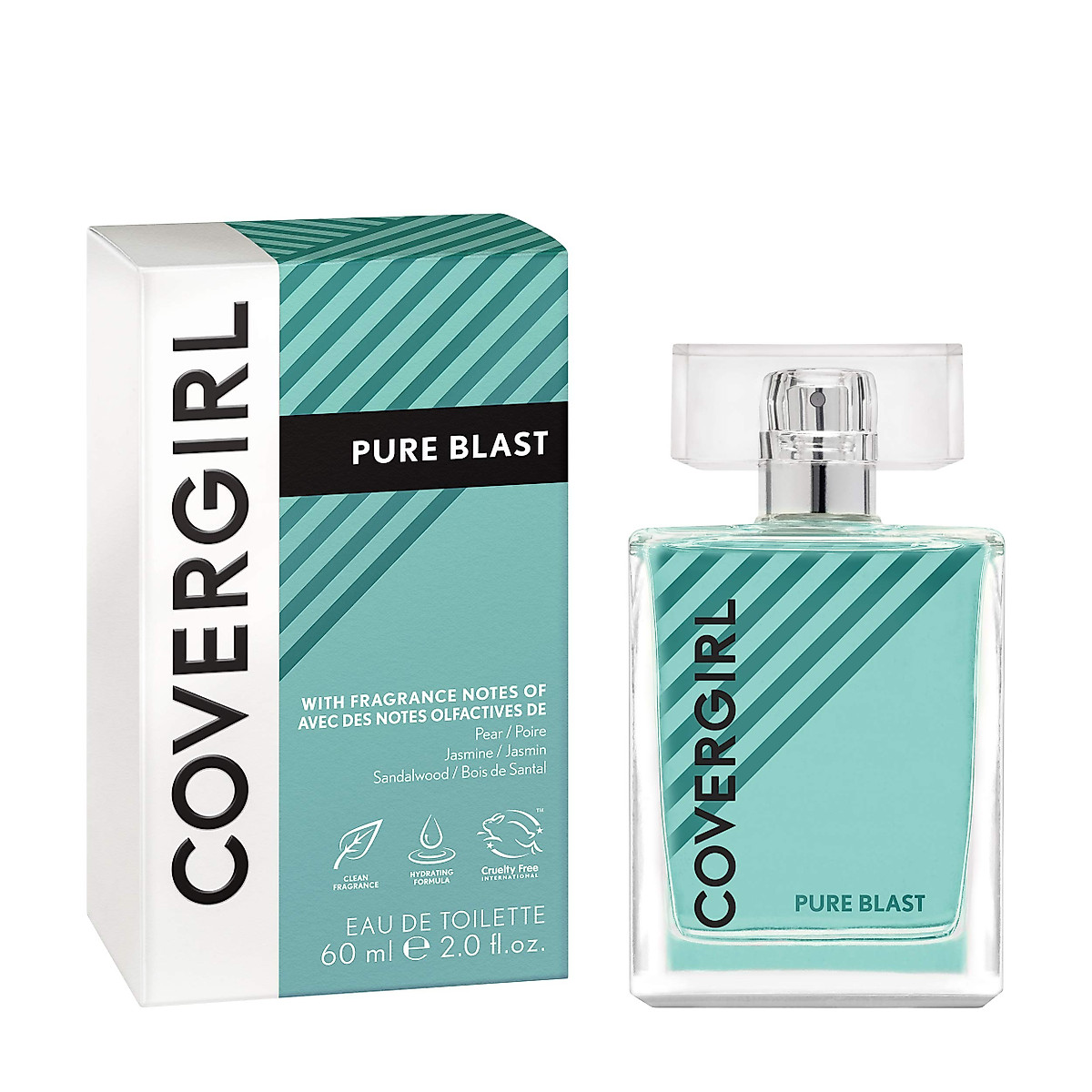 COVERGIRL Pure Blast EDT, 2.0 Fl Oz
