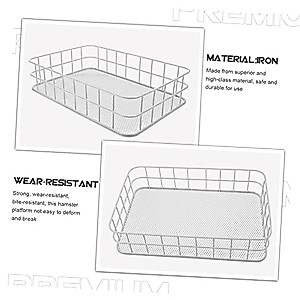 Hamster Platform Small Animal Cages Squirrel Toys Pet Toys Small Animal Habitat Ferret Hammock Hamster Ladder Hamster Supplies Iron Chinchilla Toy Decorative Chinchilla Toy White