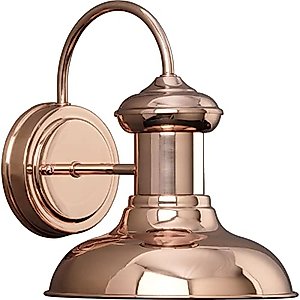 Progress Lighting P5721-14 Brookside Outdoor, 8-Inch Width x 9-3/4-Inch Height, Brown