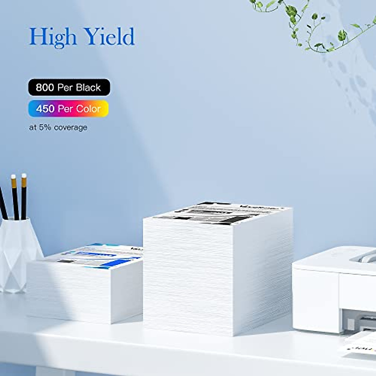 Valuetoner Remanufactured Ink Cartridge Replacement for Epson T288XL T288 XL 288XL 288 XL to use with XP-430 XP-340 XP-440 XP-330 XP-434 XP-446 Printer (2 Black, 1 Cyan, 1 Magenta, 1 Yellow, 5 Pack)